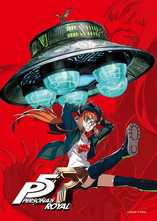Persona 5 Royal Futaba Sakura (Oracle) Pixel Frames PLAX 3D Frame ...